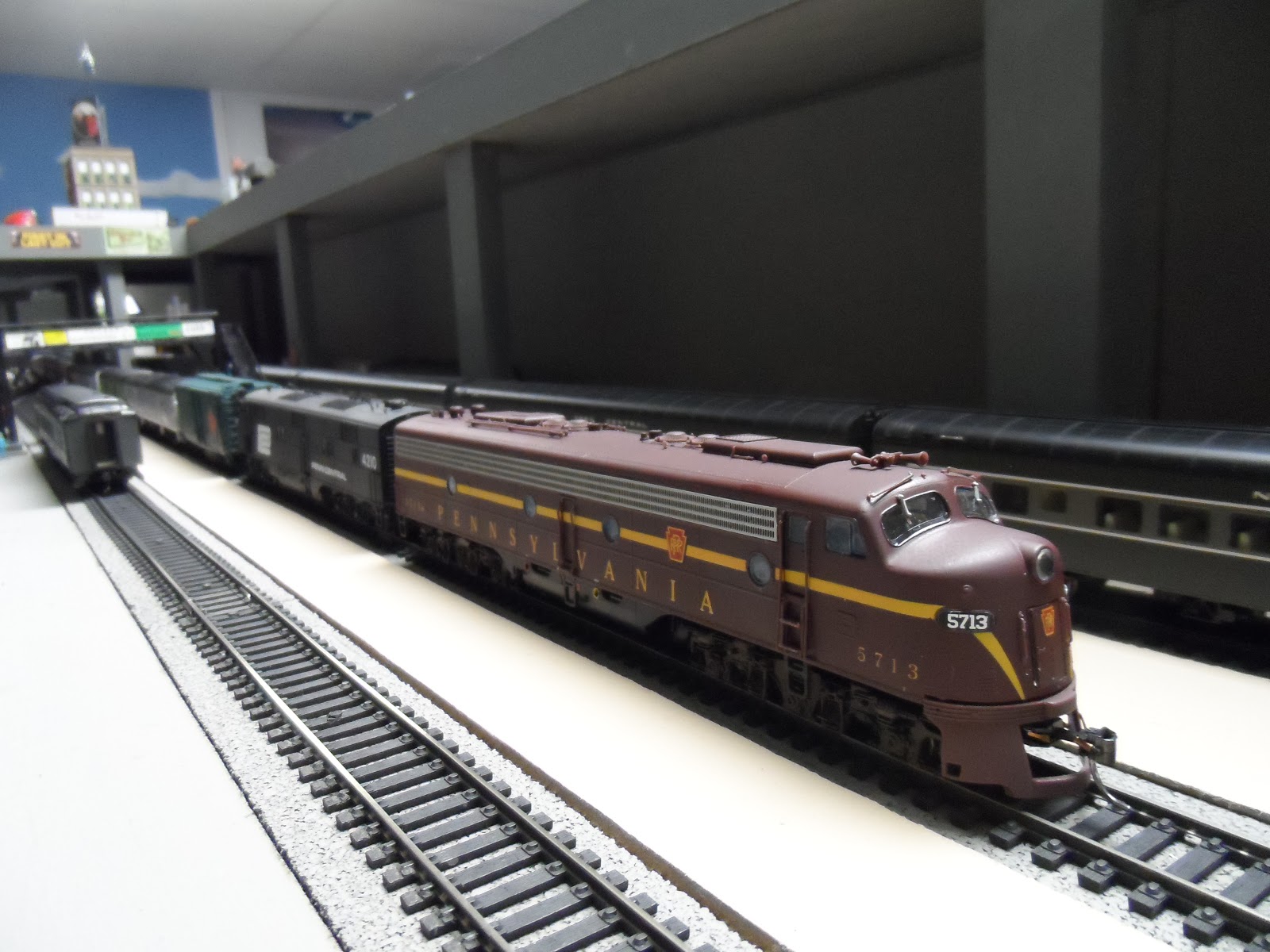 New York Central Train Layout: November 2017