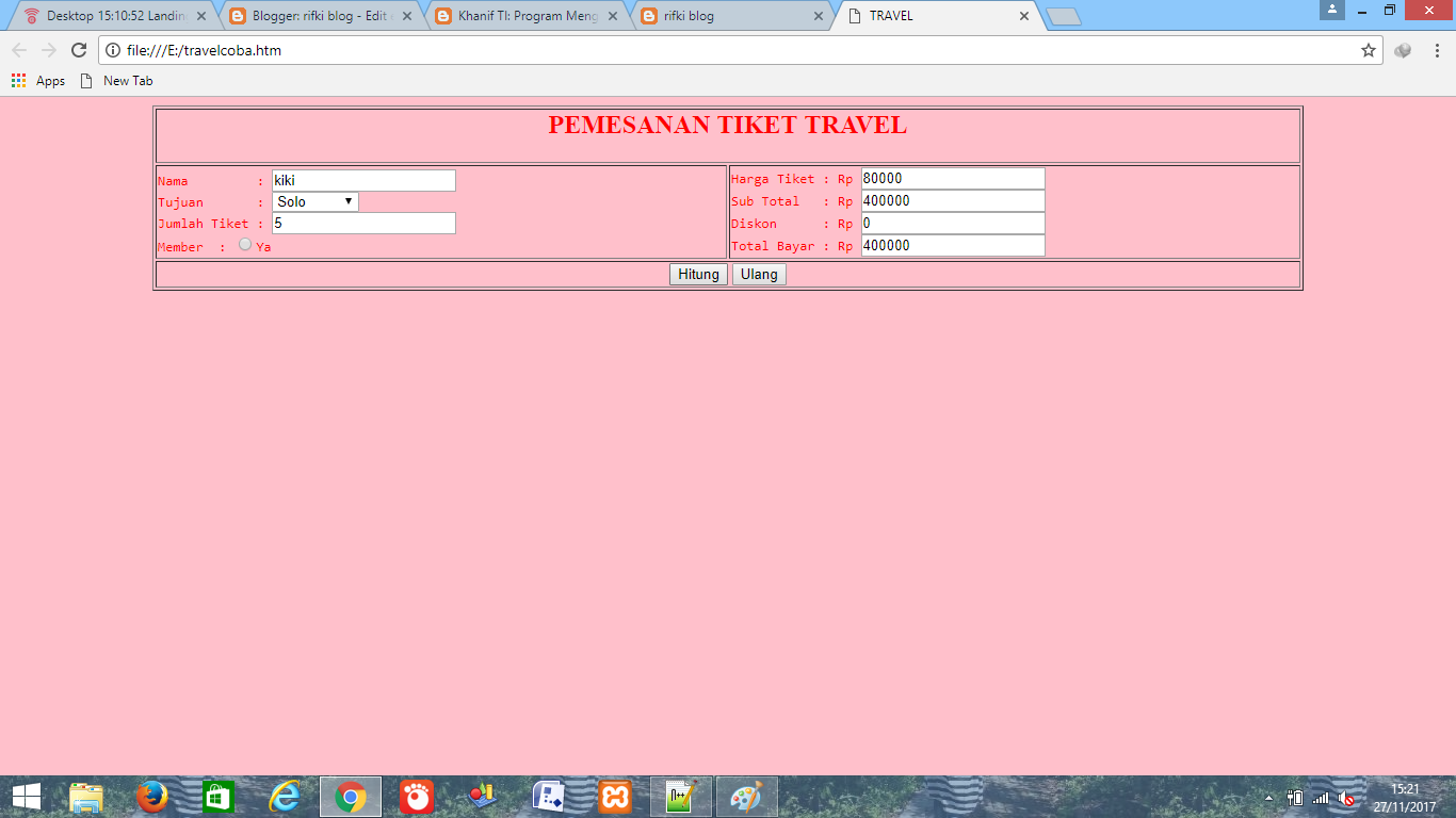 Program Pemesanan Tiket Travel Menggunakan Javascript program-pemesanan-tiket-travel-menggunakan-javascript