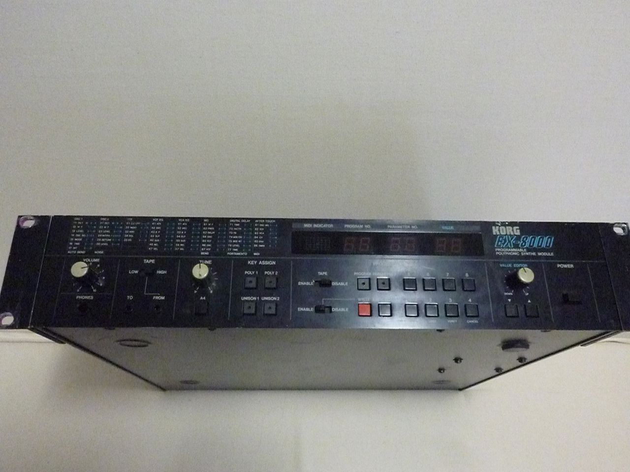 MATRIXSYNTH: Korg EX-8000 Synth Rack Mount