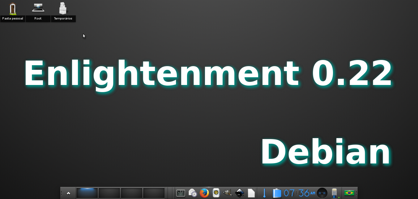 Enlightenment 0.22 chega ao Debian