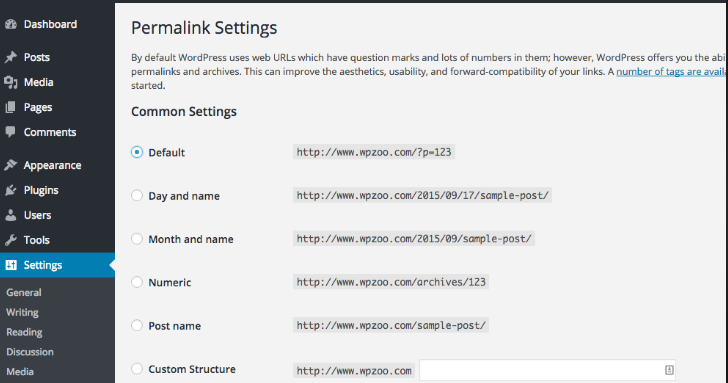Using Permalinks in WordPress | Hosting And Domain Tips