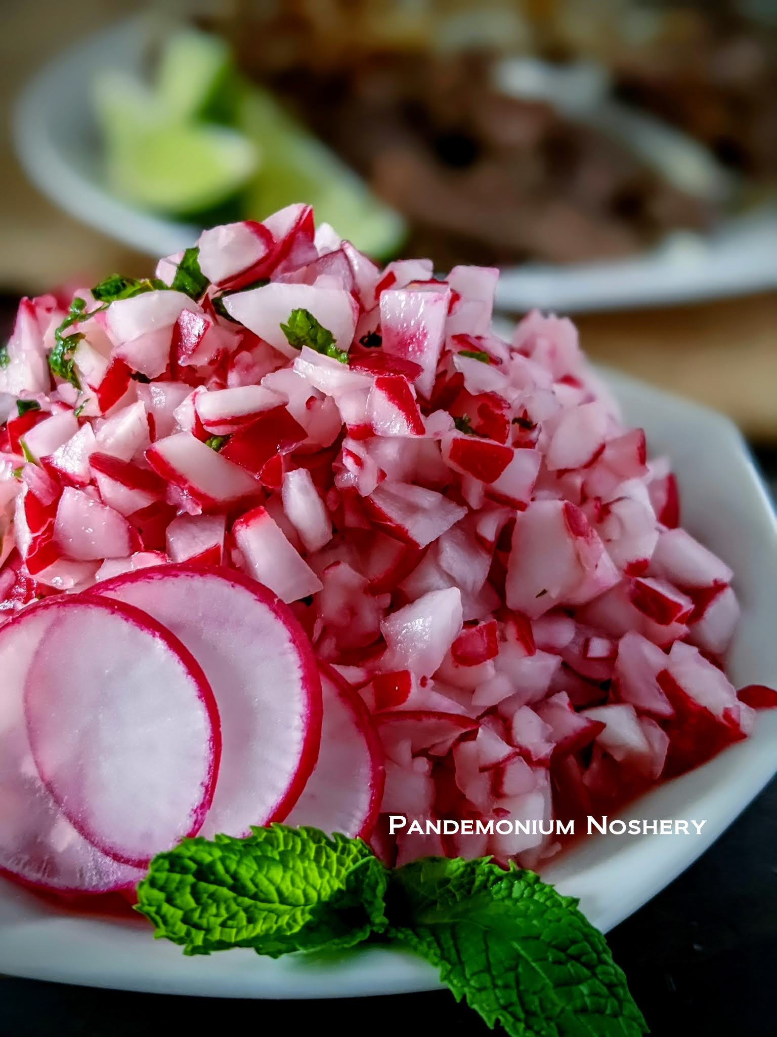 Picado de Rabano - Guatemalan Radish Salad