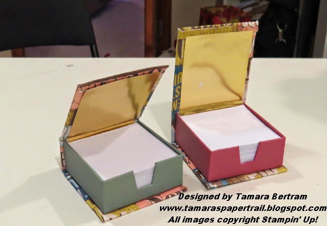 Tamara's Paper Trail: Soho Subway Altered Memo Box