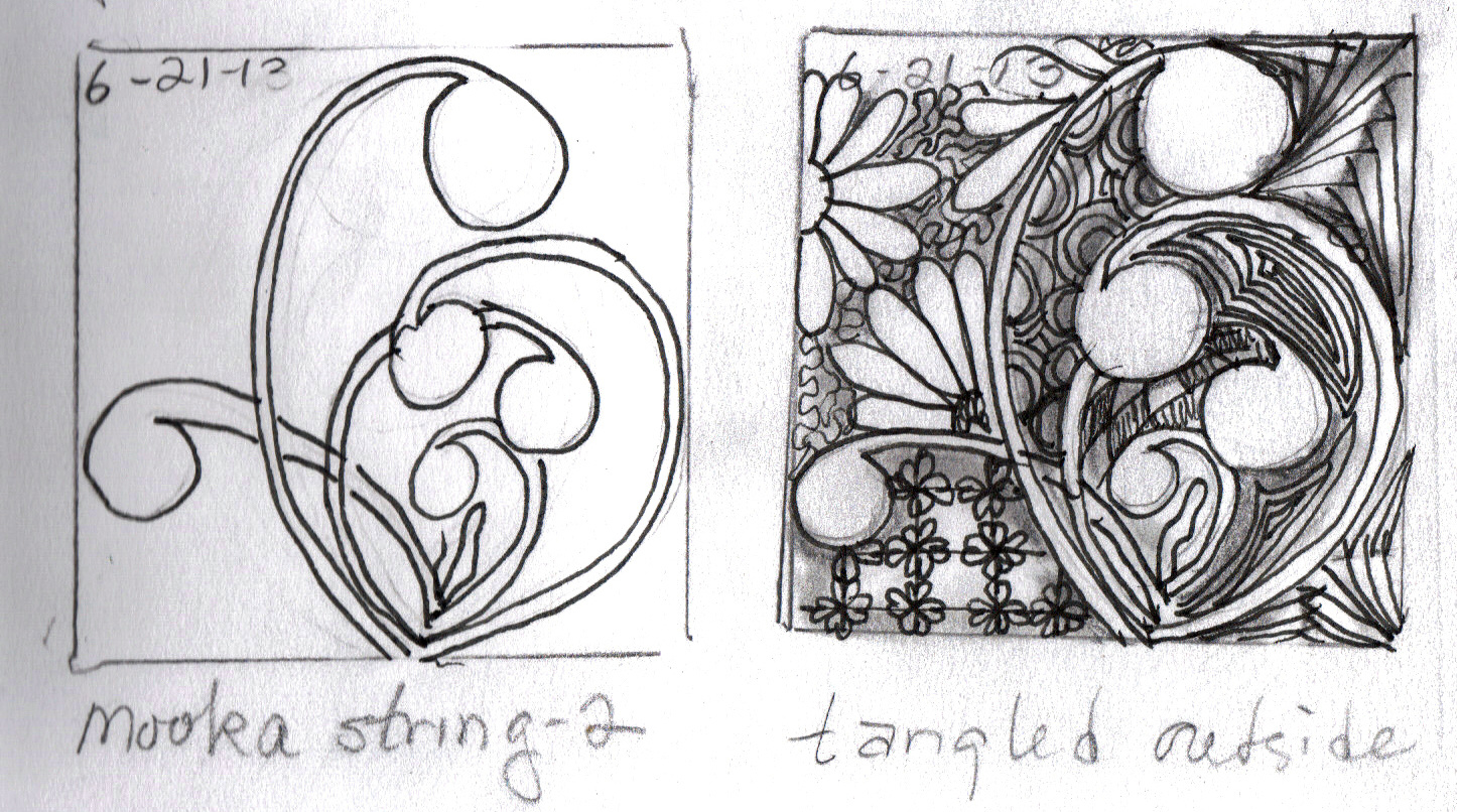 The Mooka Maven: EVOLUTION OF MY MOOKAS Part 4: Mooka as strings