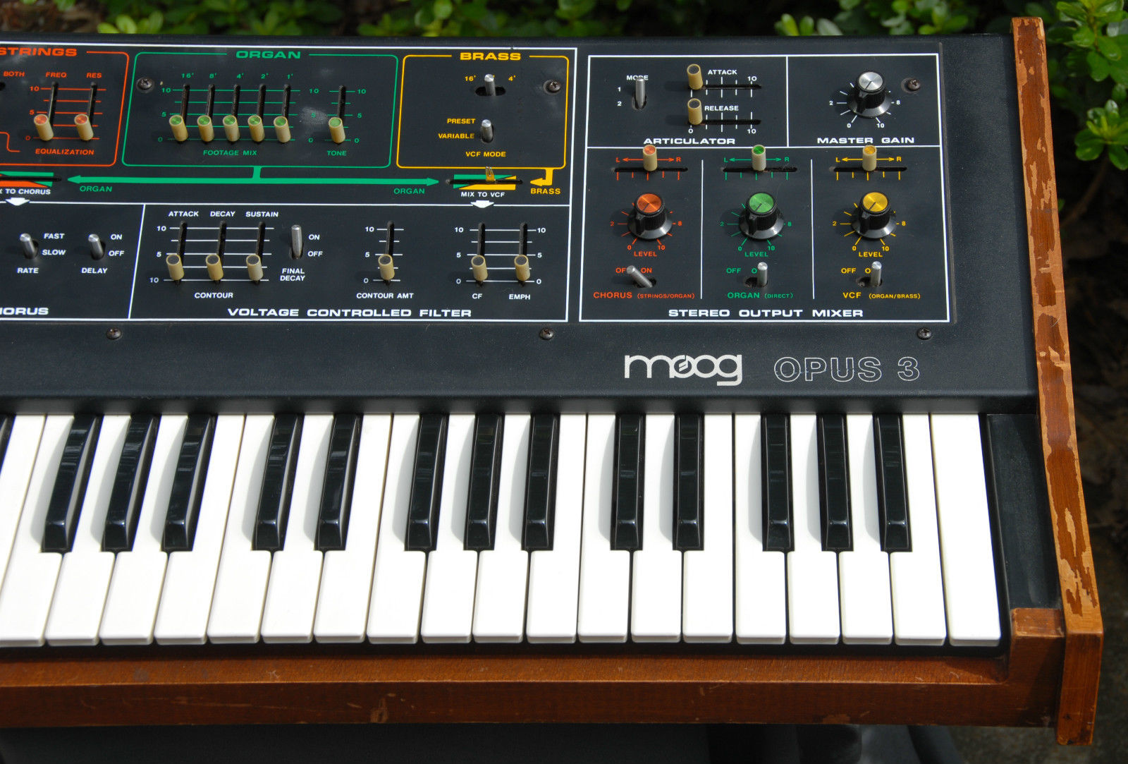 MATRIXSYNTH: Moog Opus-3 Vintage Analog Strings Organ Brass Synth