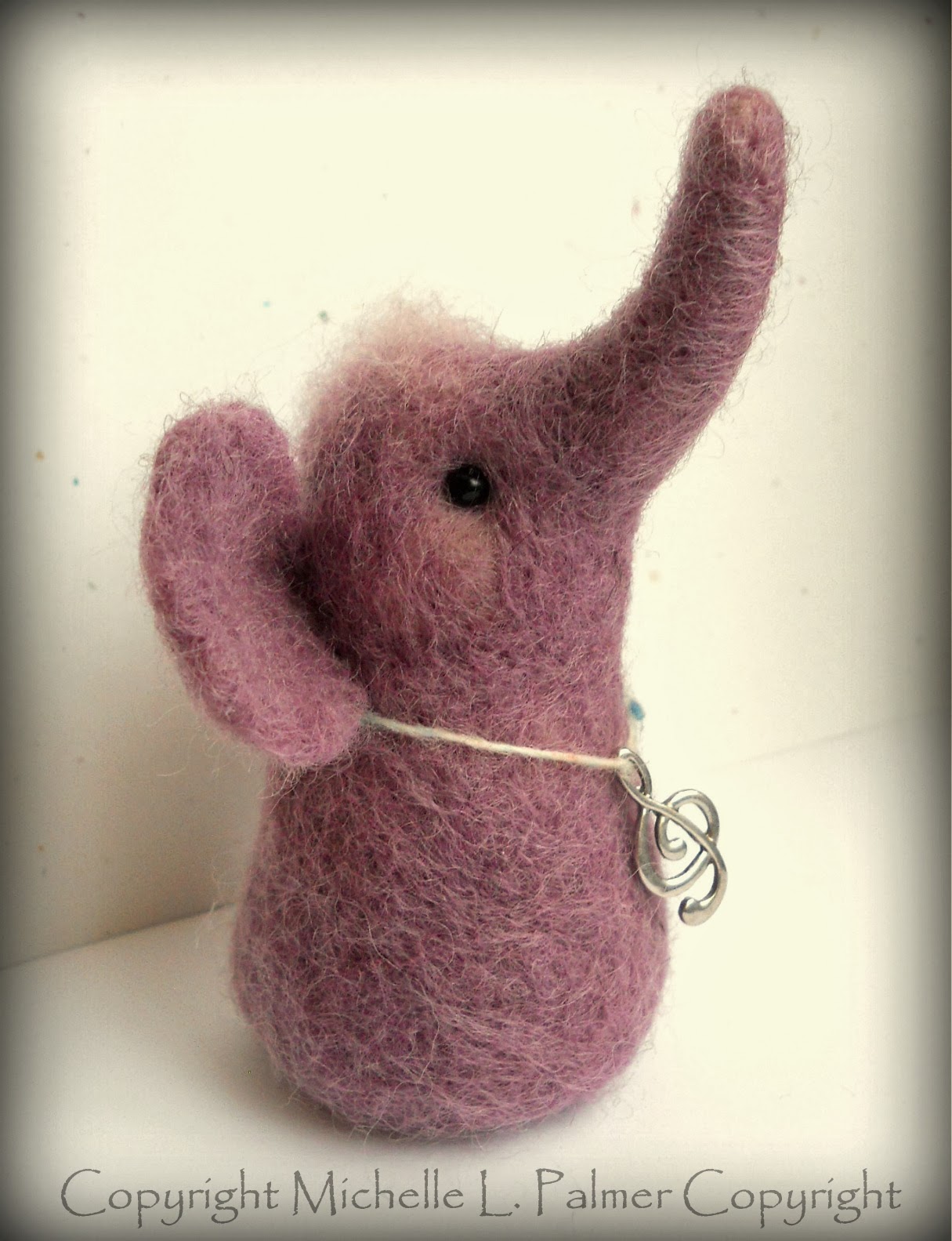 Michelle Palmer: Needle Felted Elephants~