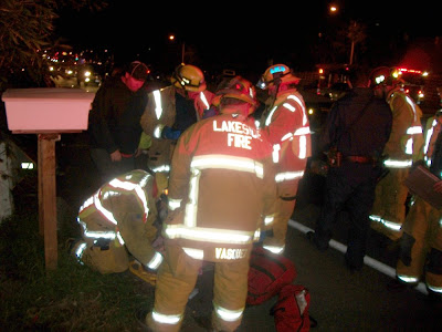 Lakeside Fire District: Multi-Vehicle Accident Closes Down Mapleview Street