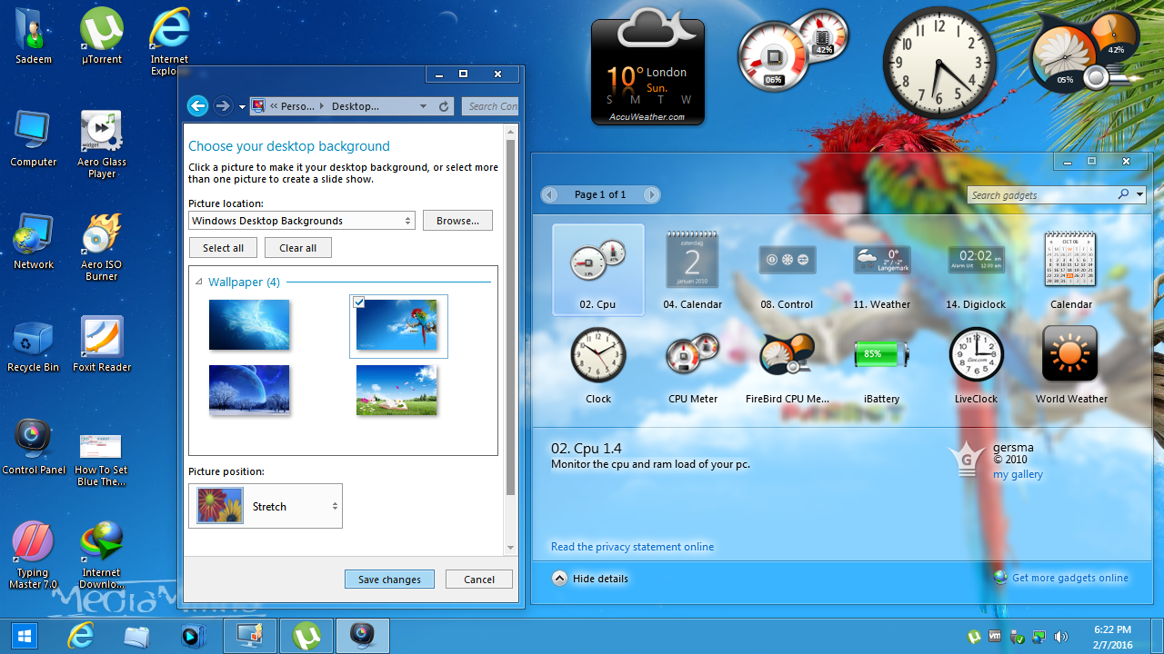 Windows 7 Aero Blue Edition Download - VUPTV