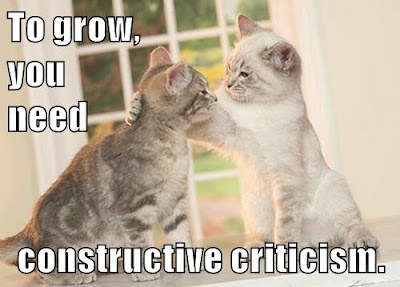 Growth Mindset & Feedback Cats: To grow, you need constructive criticism.