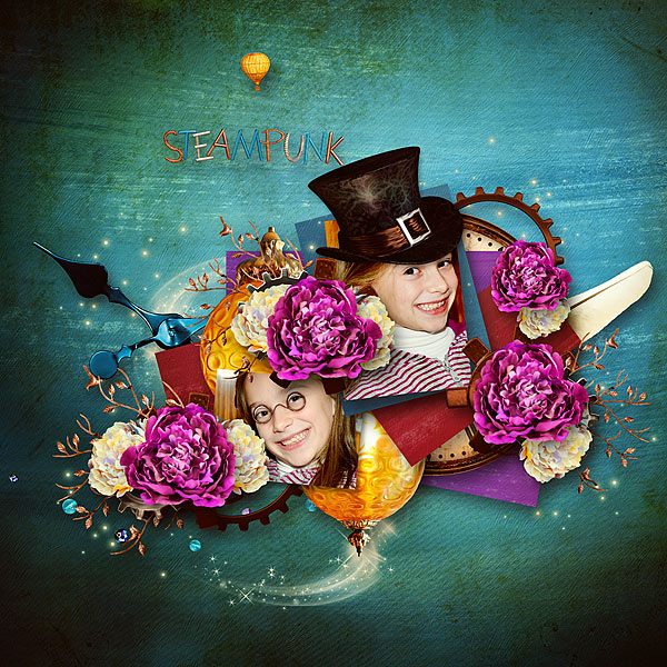 Bel Scrap: Kit, Steampunk + Freebie