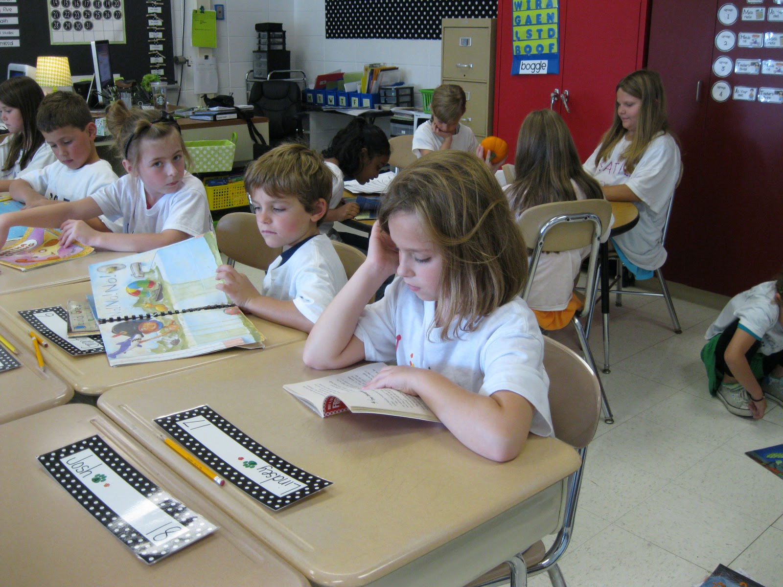 Mrs. Tussing's Class: Stop, Drop and Read!!