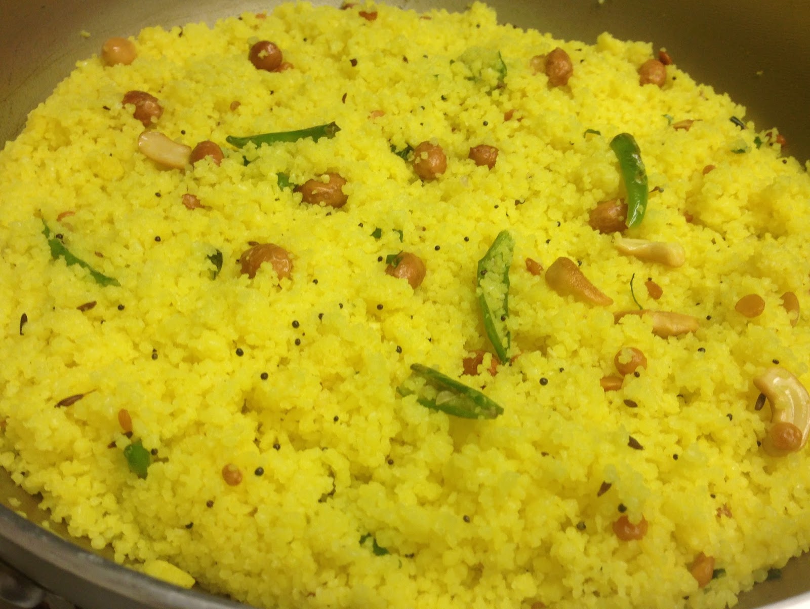 Nimmakaya Rava Pulihora / Rice rava Pulihora ~ Krishni's Kitchen