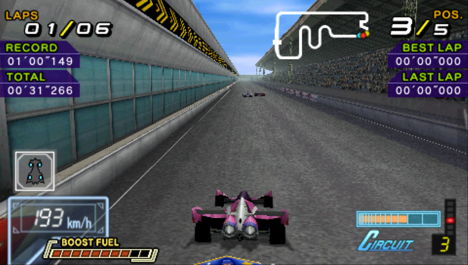 lunatic obscurity: Shinseiki GPX Cyber Formula VS (PSP)