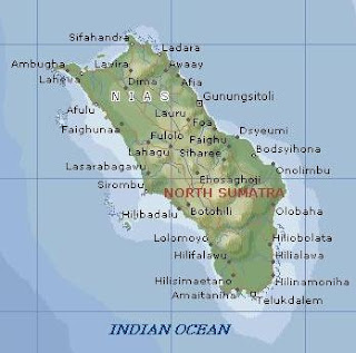 Nias Island: Peta Pulau NIAS