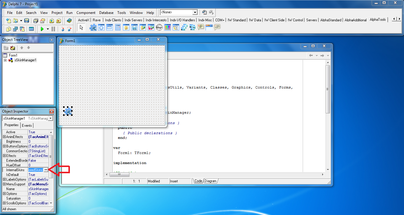 Mempercantik Tampilan Program Delphi 7 Dengan Alpha Skin - Dunia ...