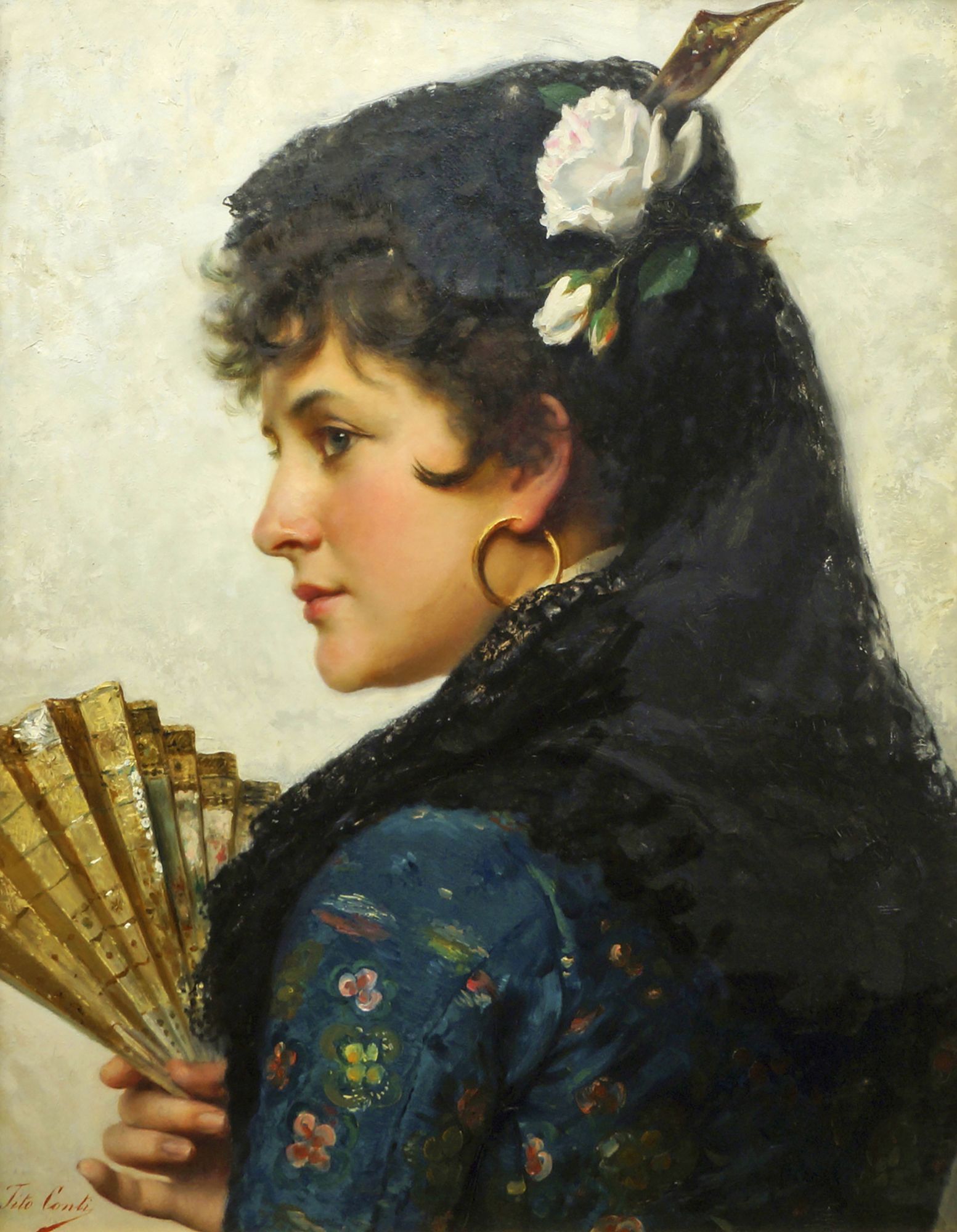 Tito Conti (1842-1924) | Genre painter | Tutt'Art@ | Pittura * Scultura ...