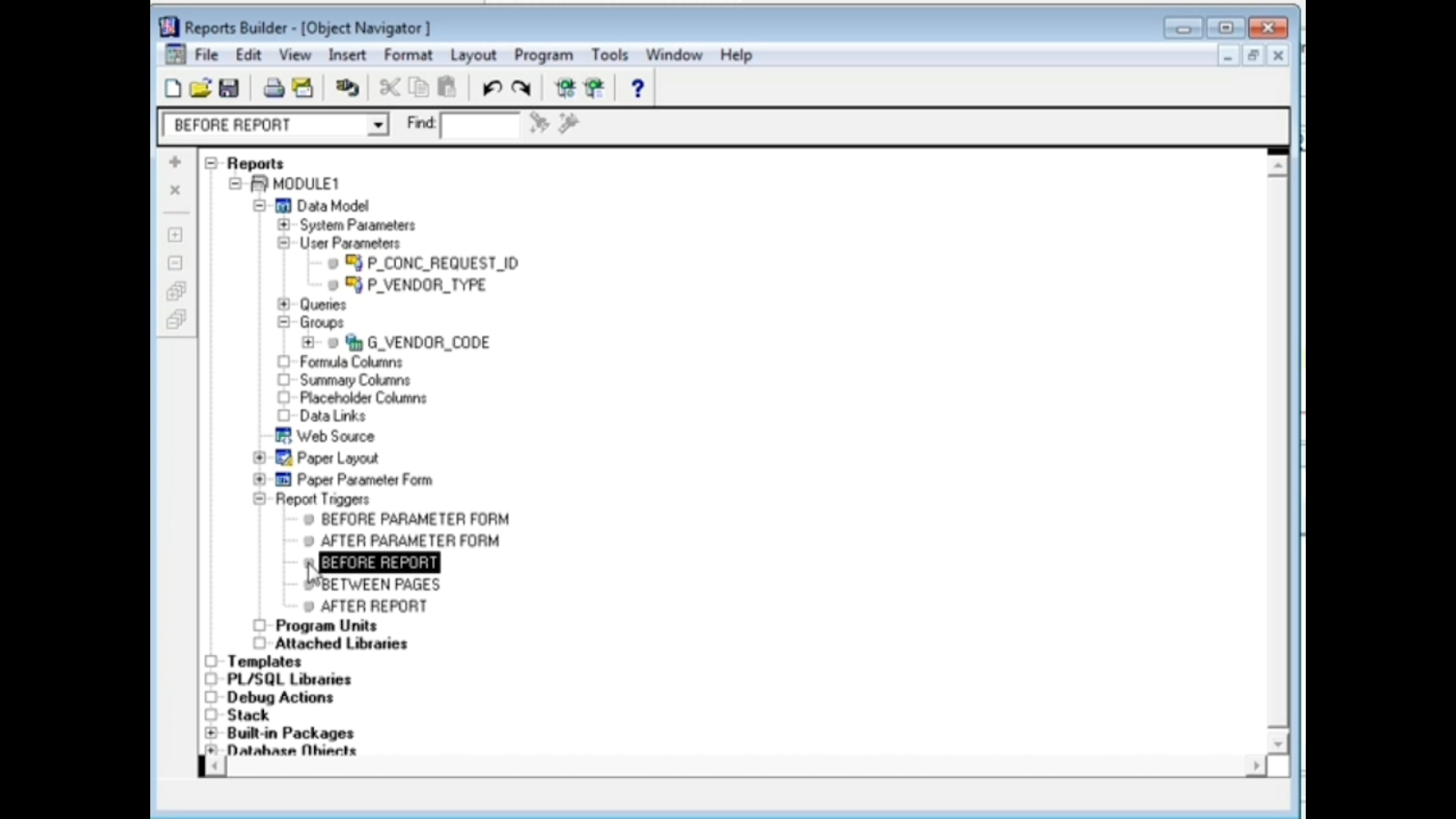 How to create oracle text reports with Examples
