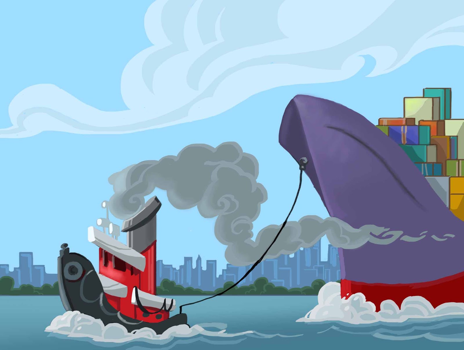 1000+ images about I ♡ Tugboats on Pinterest