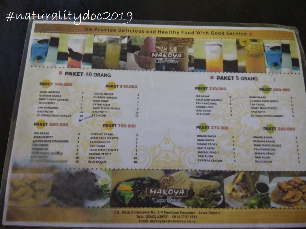 Makoya Dapur Bakar, Pandaan