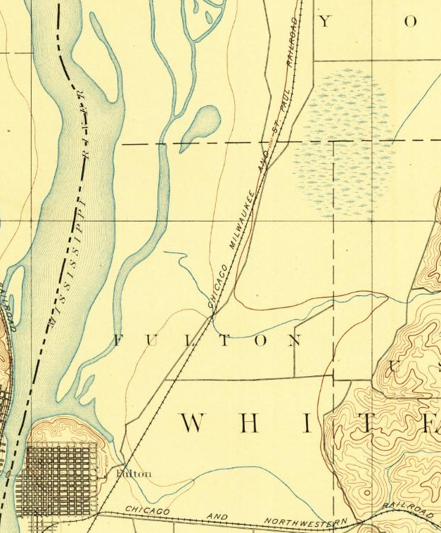 Towns and Nature: Thomson, IL: Museum/(Milwaukee+CB&Q) Depot