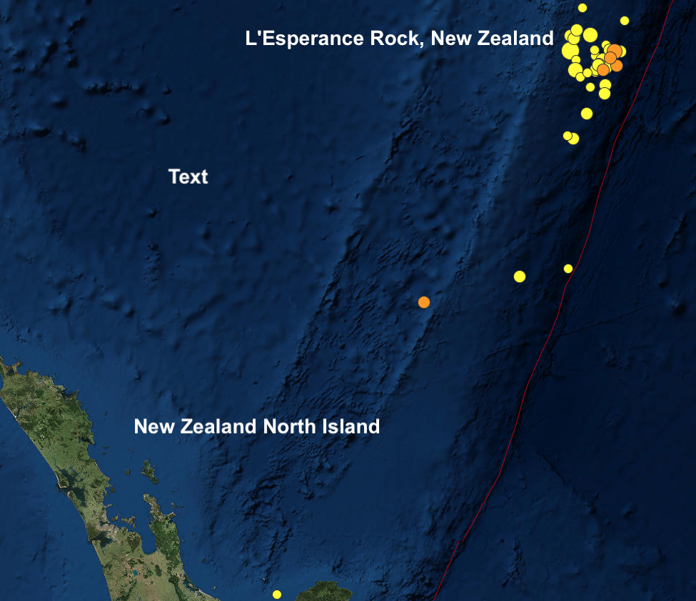 The Big Wobble : Another earthquake swarm hits New Zealand's L ...