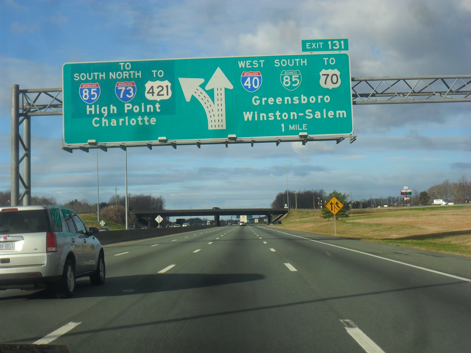 Luke's Signs: Interstate 85 & Interstate 40 - North Carolina