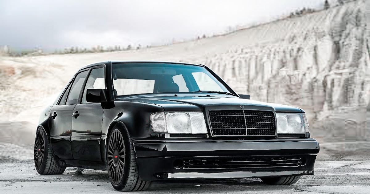Jantes forgées personnalisées Mercedes 500E AMG.