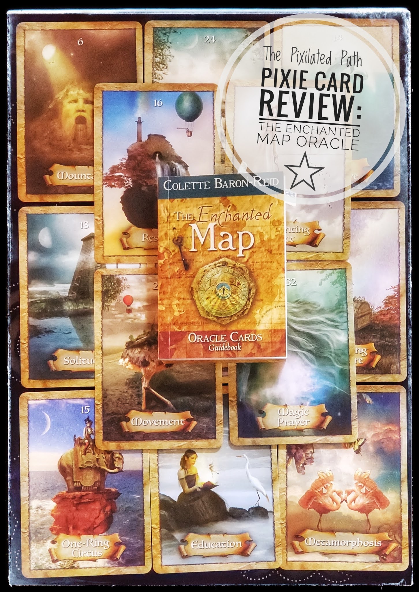Pixie Card Review: The Enchanted Map Oracle by Colette Baron-Reid Hay ...