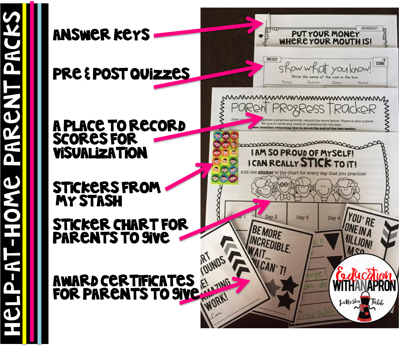 Help-At-Home Parent Packs! - LaNesha Tabb - Writing Educator, Author ...