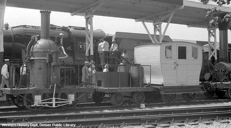 Old Photos of Tom Thumb, the First American-Built Steam Locomotive ...