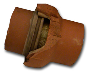 Repairs and Building Ways ( my maintenance level 2 work) : Clay pipe joint