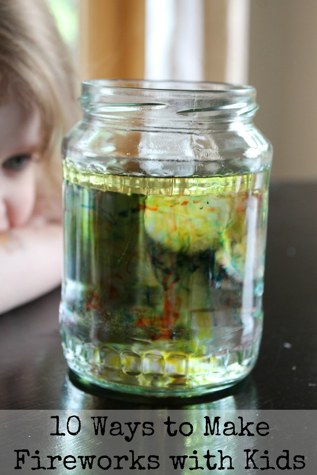 10 Ways to Make Fireworks with Kids ~ Reading Confetti