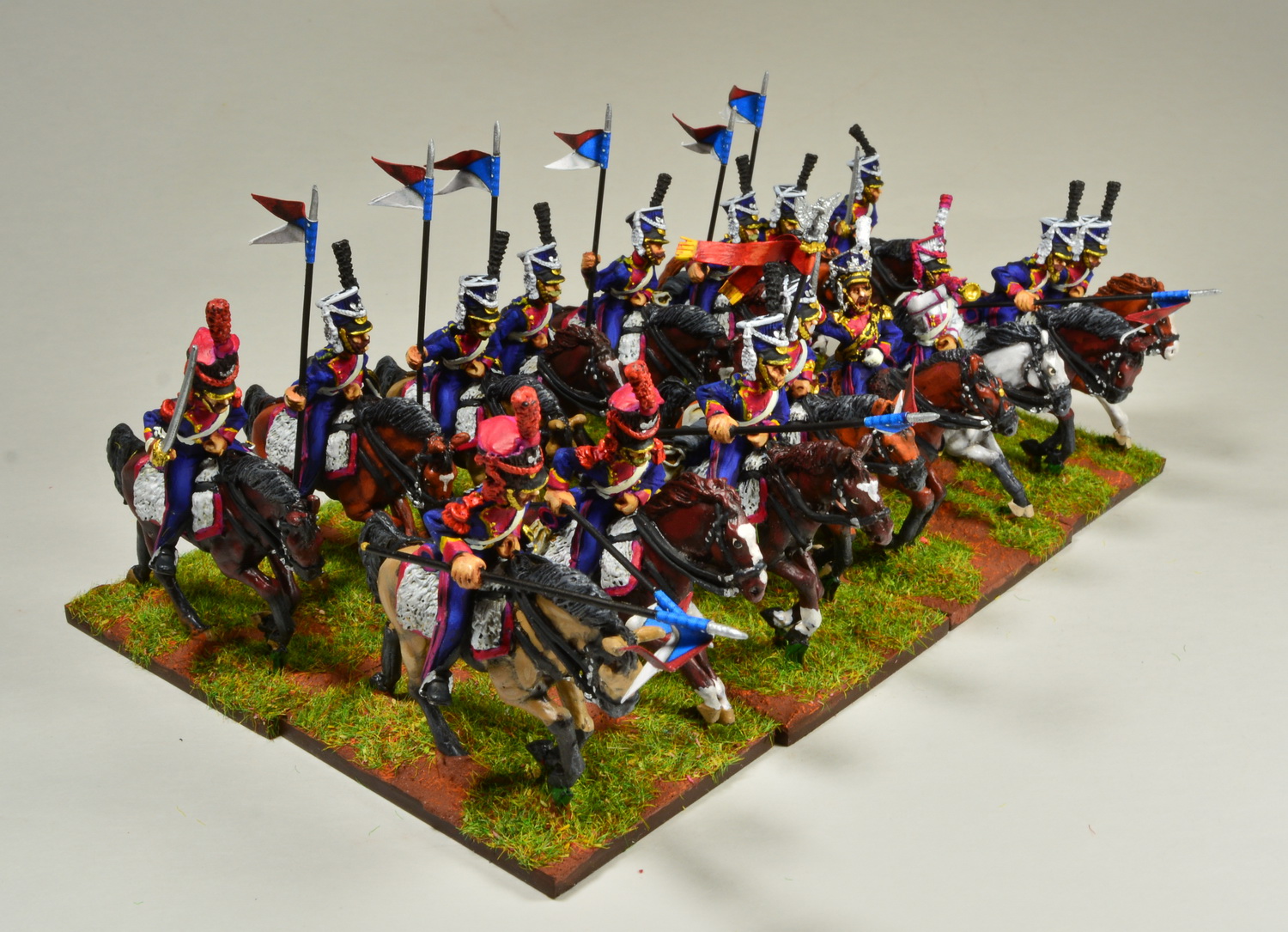 Austria and Russia - Napoleonic wars. Wargame 28mm, : 12th Lancer ...