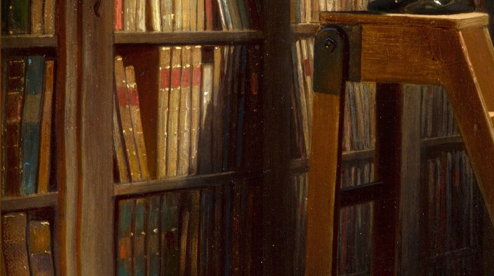 Carl Spitzweg | The Bookworm, 1850 | Tutt'Art@