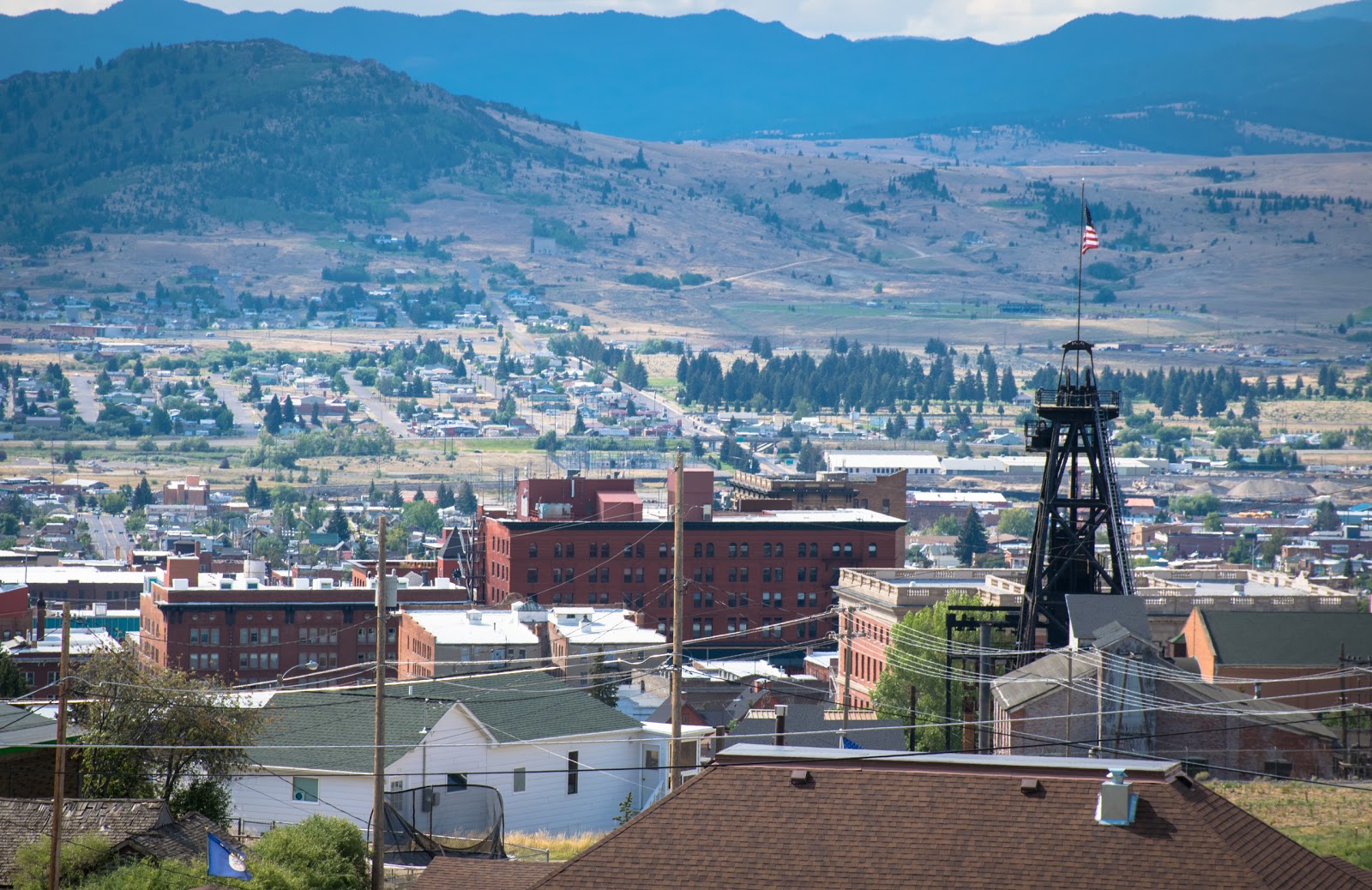 A nous la Californie: Butte, Montana