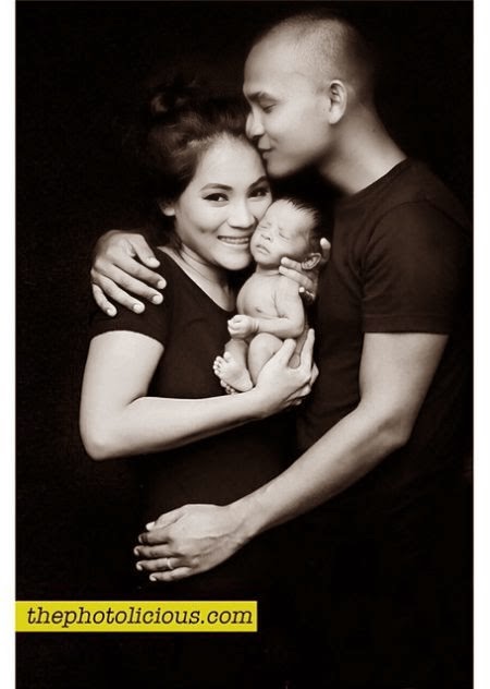 (3 Gambar) Anak Pertama Black Hanafiah Dan Cira Khairy Yang Sungguh Comel