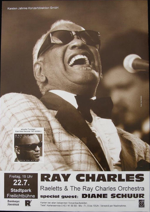 Ray Charles Video Museum: Ray Charles Is In Town - Chronology 1994
