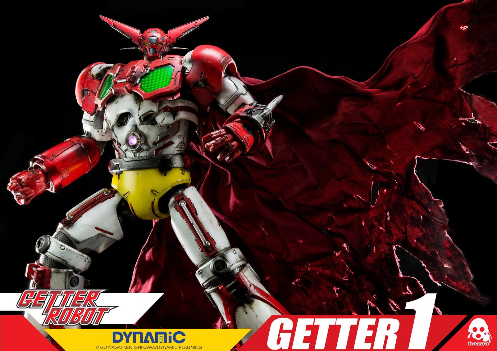 toyhaven: Pre-order ThreeZero 16-inch Getter Robot: Getter 1 ...