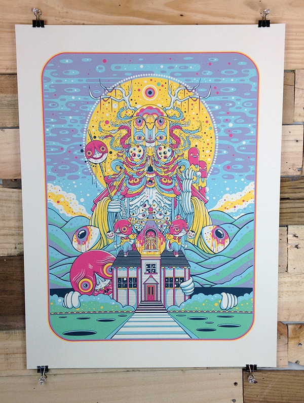 INSIDE THE ROCK POSTER FRAME BLOG: Drew Millward Funhouse Print Release ...