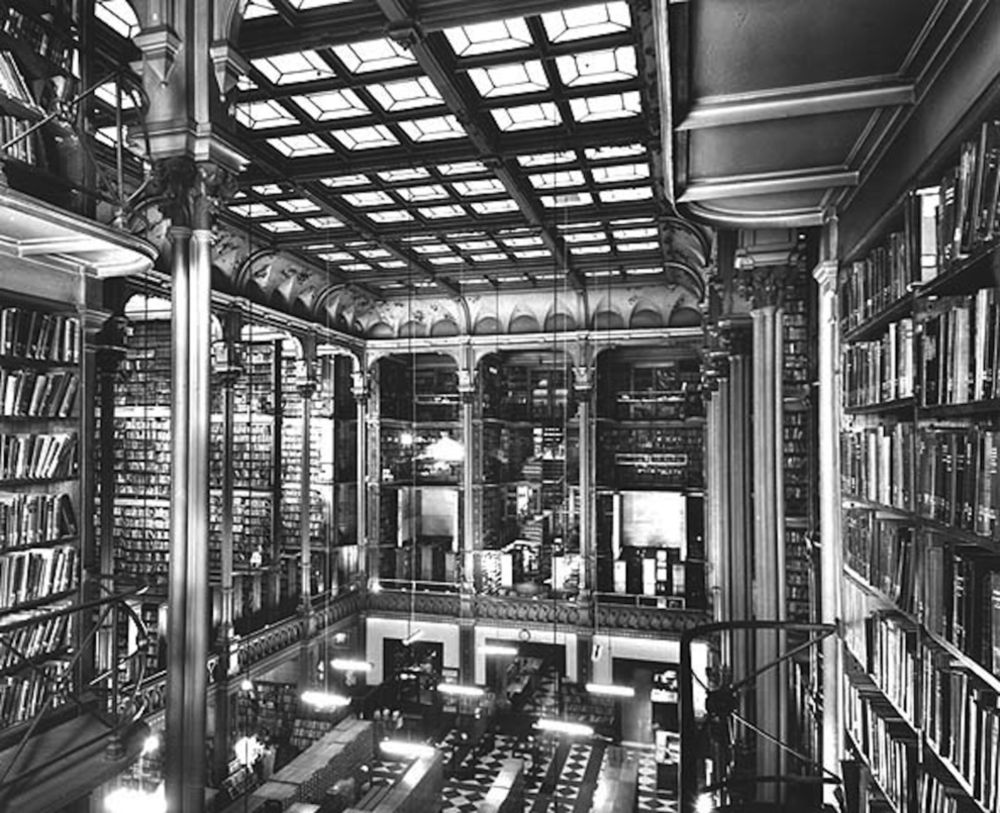 Stunning Vintage Photos Captured Inside the Cincinnati Old Main Library ...
