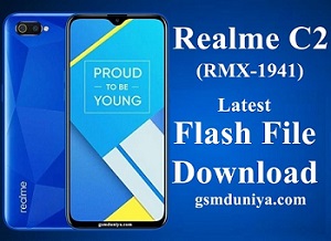 Realme C2 RMX1941 Latest Flash File (Officail Stock Rom)