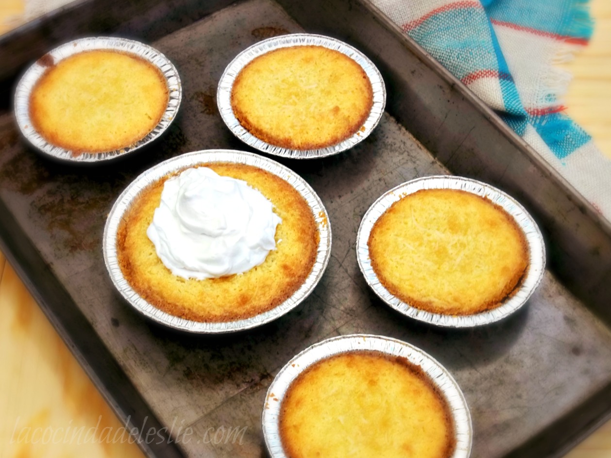 Mini Pays de Coco (Coconut Pie) - La Cocina de Leslie