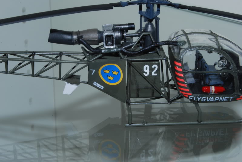 The Art of Styrene - Björns modeller: Alouette II, HKP 2, Heller 1/48 ...