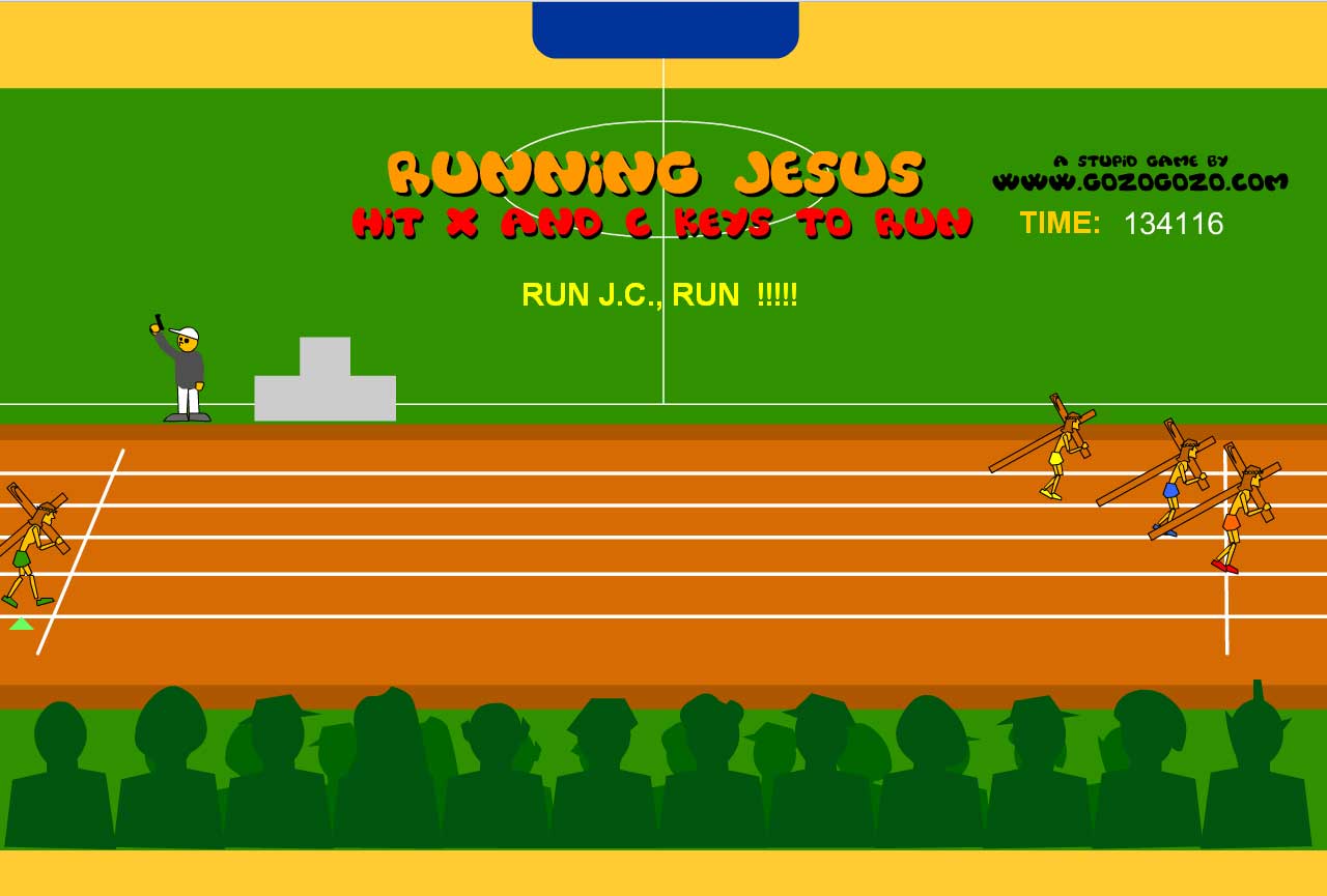 Running Jesus ~ Get Online Games Reviews For Free | Find Your Favorite ...