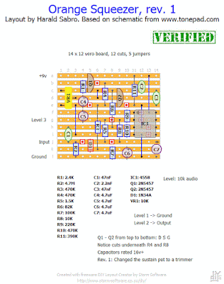 StompBoXed - The Guitar Pedal Builders Repository: Orange Squeezer ...