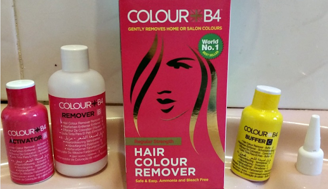 Life As Kim: Giving Colour B4 hair colour remover a try - Review!