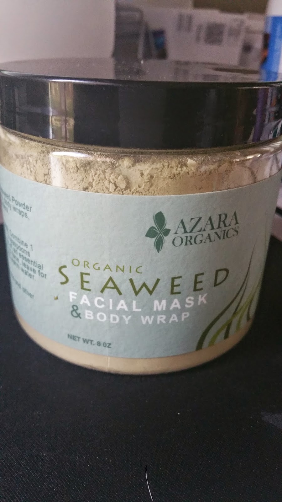 Trying new things fun/frugal: Organic Seaweed Facial Mask @ body wrap