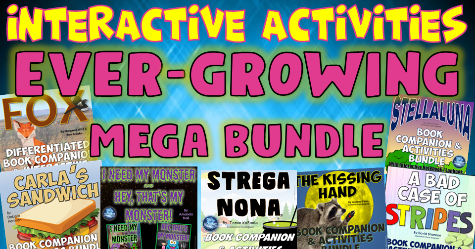 MrTechnology on TpT!: Ever GROWING Book Companion and Interactive ...