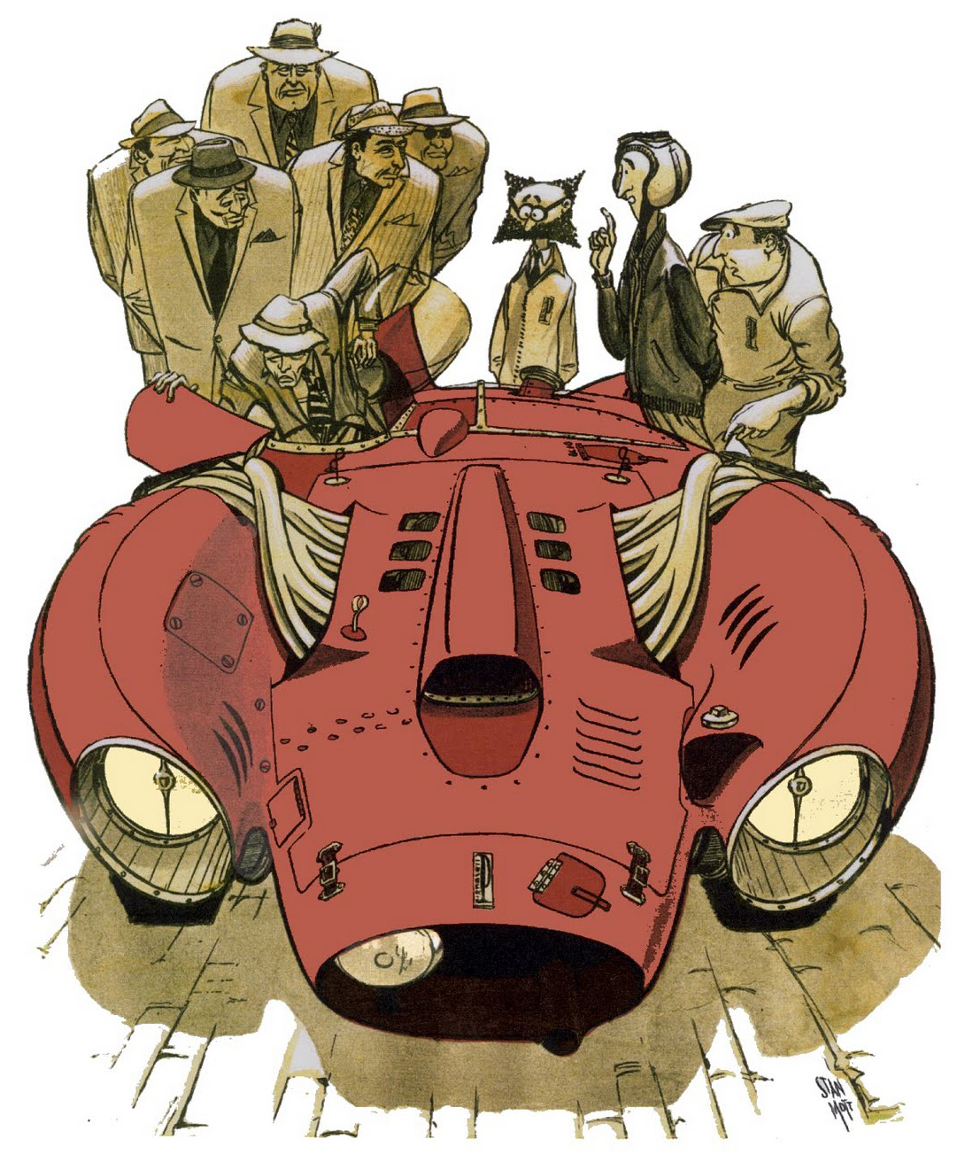 Just A Car Guy: the cartoon genius of Stan Mott