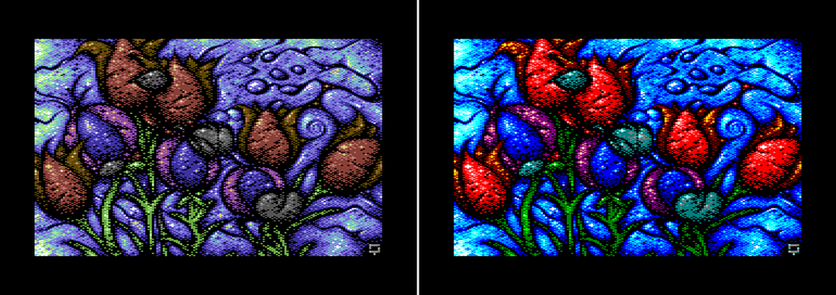 Indie Retro News: Is the C64 palette far superior to the Amstrad CPC?